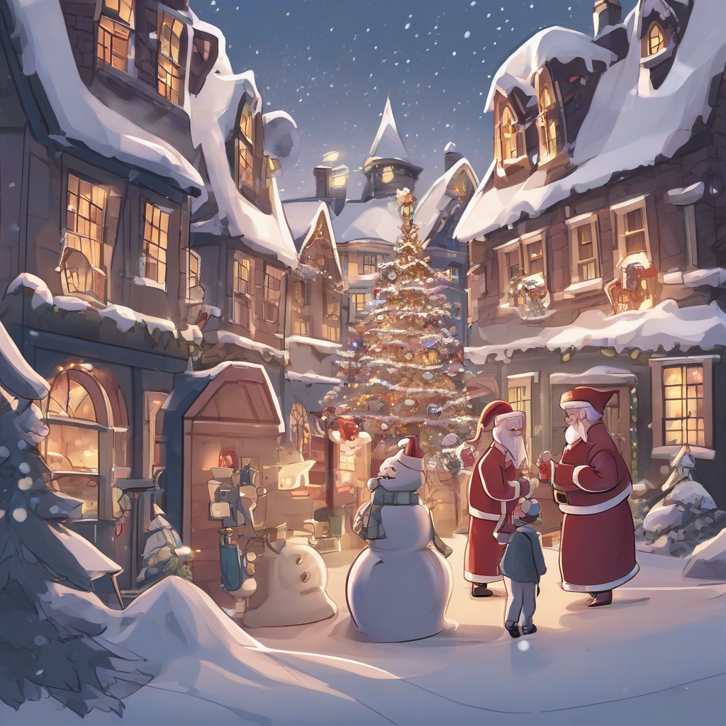 christmas event illustration - Discover & Share - Free AI Image ...