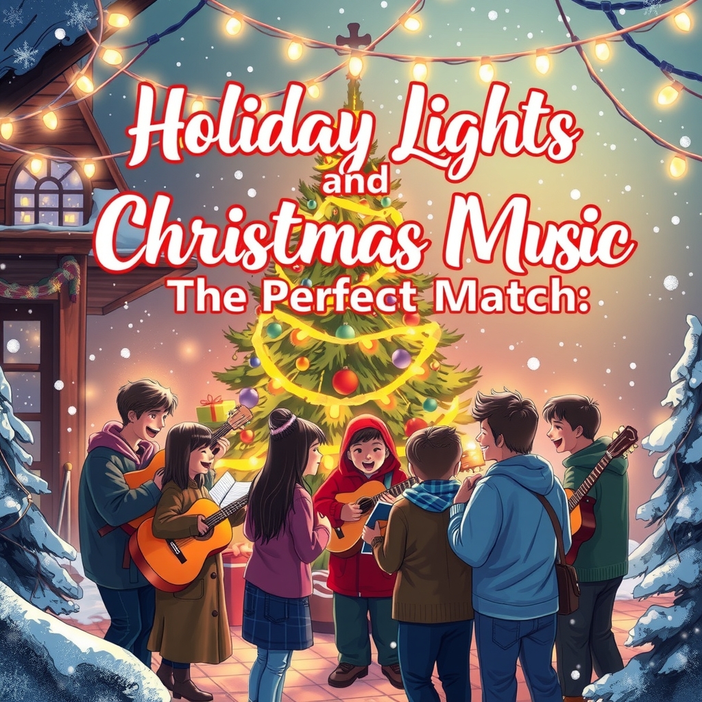 holiday lights and christmas music the perfect match - Discover & Share ...